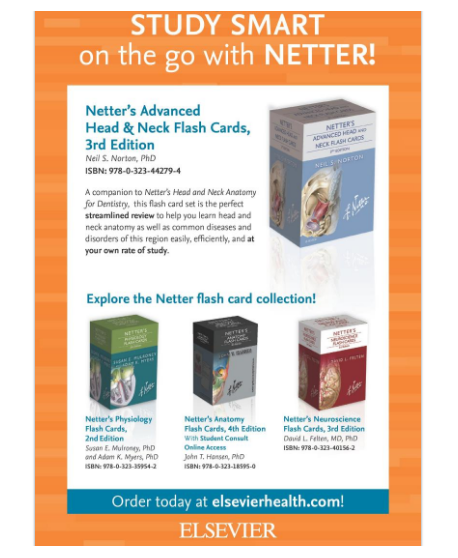 Netter's Head and Neck Anatomy for Dentistry, 3rd Edition
