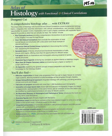Atlas of Histology with Functional & Clinical Correlations