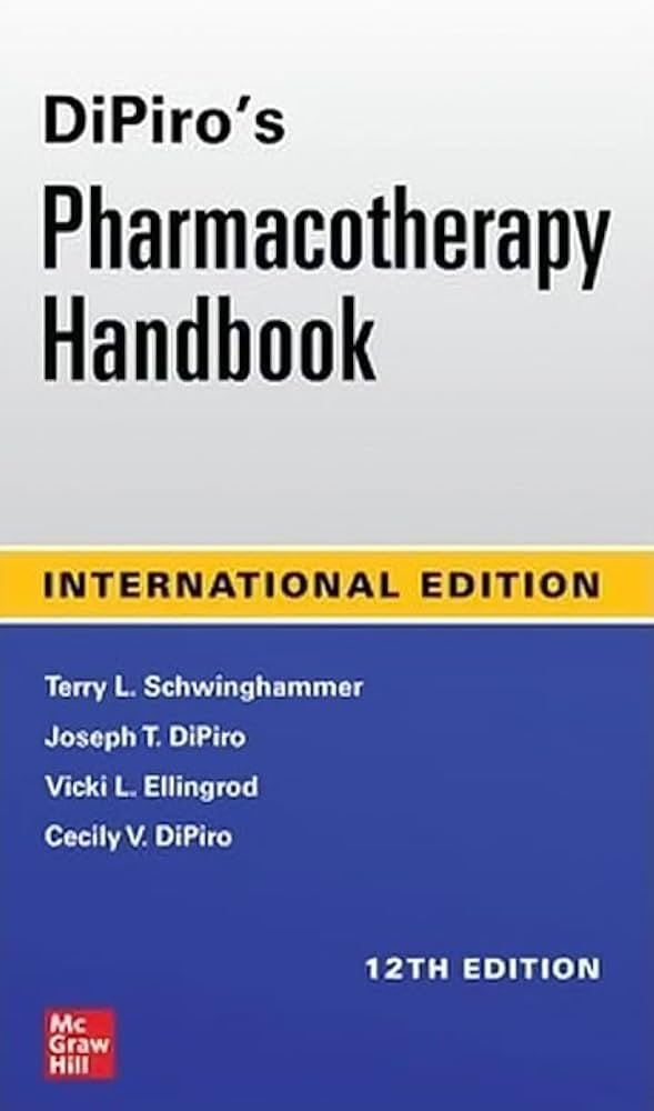 DiPiro's Pharmacotherapy Handbook IE 12-th Ed